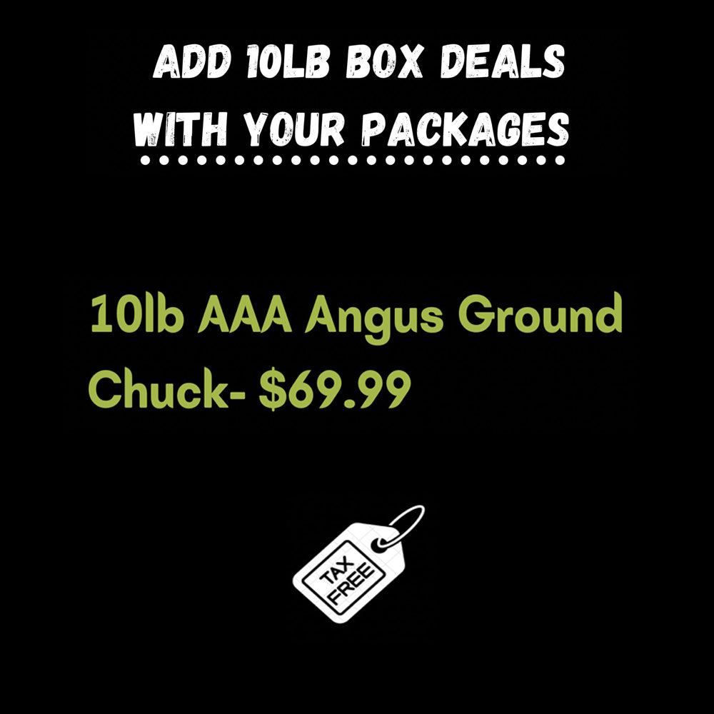 Buy 10LB AAA ANGUS GROUND CHUCK | The Meat Market Butcher Shop, Kingston