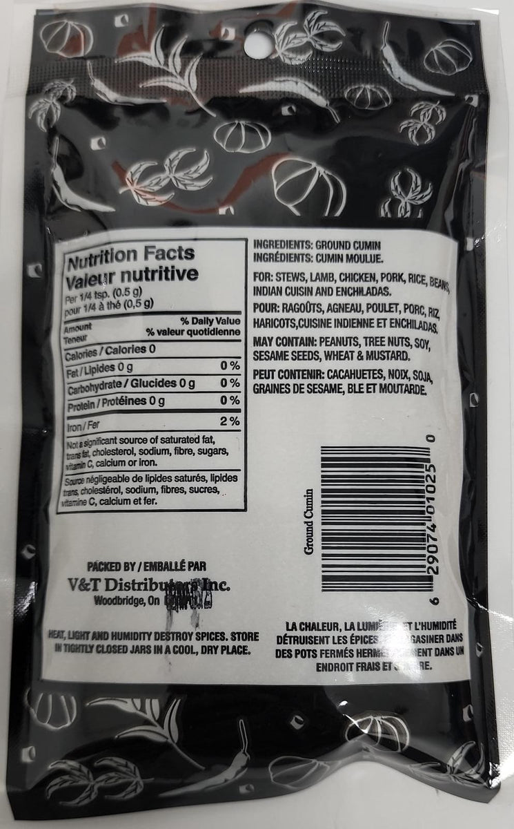 BUY BDS GROUND CUMIN | The Meat Market, Kingston